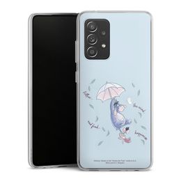 DeinDesign Galaxy A52s 5G Handy Silikon H&uuml;lle Case transparent Handyh&uuml;lle Disney Official Licensed Product Winnie The Pooh Eeyore Silikon Case