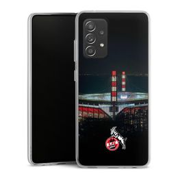 DeinDesign Galaxy A52s 5G Handy Silikon H&uuml;lle Case transparent Handyh&uuml;lle 1. Fc K&ouml;ln Official Licensed Product Stadium Silikon Case