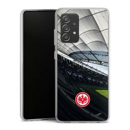 DeinDesign Galaxy A52s 5G Handy Silikon H&uuml;lle Case transparent Handyh&uuml;lle Stadium Official Licensed Product Eintracht Frankfurt Silikon Case