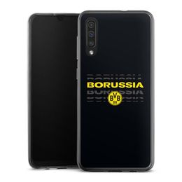 DeinDesign Galaxy A50 Handy Silikon H&uuml;lle Case transparent Handyh&uuml;lle Official Licensed Product Bvb Borussia Dortmund Silikon Case