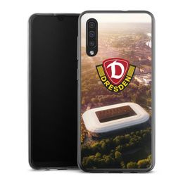 DeinDesign Galaxy A50 Handy Silikon H&uuml;lle Case transparent Handyh&uuml;lle Sgd Sg Dynamo Dresden Stadium Silikon Case