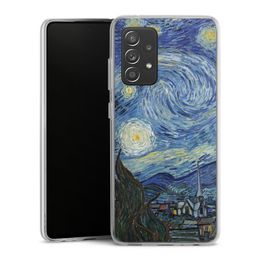 DeinDesign Galaxy A52s 5G Handy Silikon H&uuml;lle Case transparent Handyh&uuml;lle The Starry Night Kunst Silikon Case