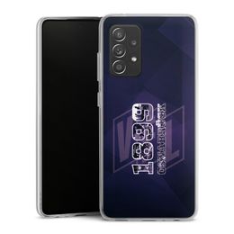 DeinDesign Galaxy A52s 5G Handy Silikon H&uuml;lle Case transparent Handyh&uuml;lle Vfl Osnabr&uuml;ck Sports Official Licensed Product Silikon Case
