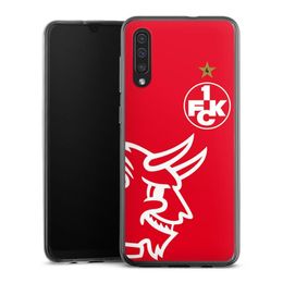 DeinDesign Galaxy A50 Handy Silikon H&uuml;lle Case transparent Handyh&uuml;lle Star Devil 1. Fc Kaiserslautern Silikon Case