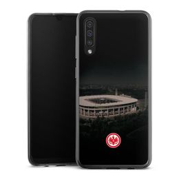 DeinDesign Galaxy A50 Handy Silikon H&uuml;lle Case transparent Handyh&uuml;lle Stadium Official Licensed Product Eintracht Frankfurt Silikon Case