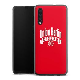 DeinDesign Galaxy A50 Handy Silikon H&uuml;lle Case transparent Handyh&uuml;lle Fcu Official Licensed Product 1. Fc Union Berlin Silikon Case