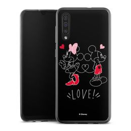 DeinDesign Galaxy A50 Handy Silikon H&uuml;lle Case transparent Handyh&uuml;lle Disney Love Silikon Case