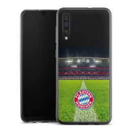 DeinDesign Galaxy A50 Handy Silikon H&uuml;lle Case transparent Handyh&uuml;lle Stadium Fc Bayern M&uuml;nchen Fcb Silikon Case
