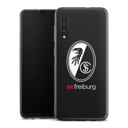 DeinDesign Galaxy A50 Handy Silikon H&uuml;lle Case transparent Handyh&uuml;lle Sc Freiburg Official Licensed Product Coat Of Arms Silikon Case