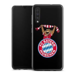 DeinDesign Galaxy A50 Handy Silikon H&uuml;lle Case transparent Handyh&uuml;lle Bernie Official Licensed Product Fc Bayern M&uuml;nchen Silikon Case