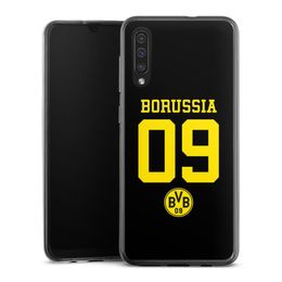 DeinDesign Galaxy A50 Handy Silikon H&uuml;lle Case transparent Handyh&uuml;lle Jersey Bvb Borussia Dortmund Silikon Case