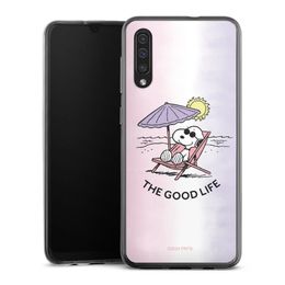 DeinDesign Galaxy A50 Handy Silikon H&uuml;lle Case transparent Handyh&uuml;lle Snoopy Official Licensed Product Peanuts Silikon Case