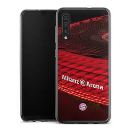 DeinDesign Galaxy A50 Handy Silikon H&uuml;lle Case transparent Handyh&uuml;lle Fc Bayern M&uuml;nchen Stadium Fcb Silikon Case