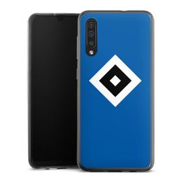 DeinDesign Galaxy A50 Handy Silikon H&uuml;lle Case transparent Handyh&uuml;lle Logo Hsv Hamburger Sv Silikon Case