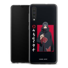 DeinDesign Galaxy A50 Handy Silikon H&uuml;lle Case transparent Handyh&uuml;lle Official Licensed Product Itachi Uchiha Naruto Shippuden Silikon Case