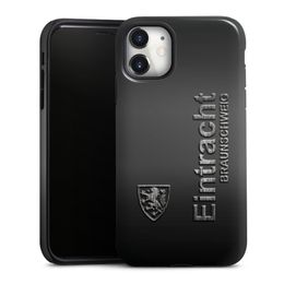 DeinDesign iPhone 11 Handy Panzer Handyh&uuml;lle robuste Outdoor H&uuml;lle Schutzh&uuml;lle gl&auml;nzend Eintracht Braunschweig Logo Official Licensed Product Tough Case