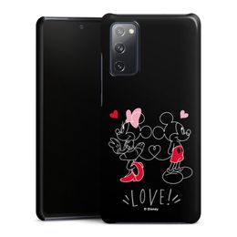 DeinDesign Galaxy S20 FE Handy Premium Case Smartphone Handyh&uuml;lle Schutzh&uuml;lle gl&auml;nzend Disney Love Premium Case