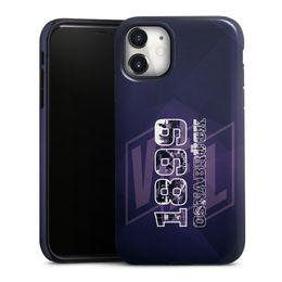 DeinDesign iPhone 11 Handy Panzer Handyh&uuml;lle robuste Outdoor H&uuml;lle Schutzh&uuml;lle gl&auml;nzend Vfl Osnabr&uuml;ck Sports Official Licensed Product Tough Case