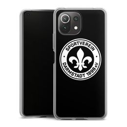 DeinDesign Xiaomi Mi 11 Lite 5G NE Handy Silikon H&uuml;lle Case transparent Handyh&uuml;lle Logo Sv Darmstadt 98 Official Licensed Product Silikon Case