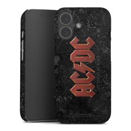 DeinDesign iPhone 17 Handy Premium Case Smartphone Handyh&uuml;lle Schutzh&uuml;lle gl&auml;nzend Acdc Merchandise Logo Premium Case
