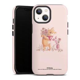 DeinDesign iPhone 13 Mini Handy Panzer Handyh&uuml;lle robuste Outdoor H&uuml;lle Schutzh&uuml;lle gl&auml;nzend Official Licensed Product Winnie The Pooh Piglet Disney Tough Case