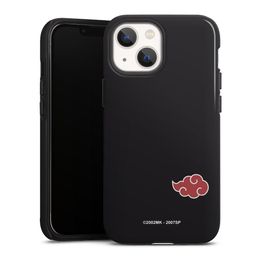 DeinDesign iPhone 13 Mini Handy Panzer Handyh&uuml;lle robuste Outdoor H&uuml;lle Schutzh&uuml;lle gl&auml;nzend Naruto Shippuden Akatsuki Official Licensed Product Tough Case