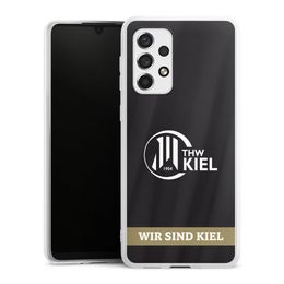 DeinDesign Galaxy A33 5G Handy Silikon H&uuml;lle Case transparent Handyh&uuml;lle Thw Kiel Merchandise Handball Silikon Case