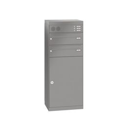 Renz Paketbriefkasten Qubo XL mit 2 Briefk&auml;sten & Sprechsieb