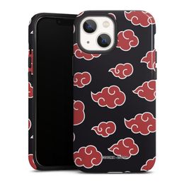 DeinDesign iPhone 13 Mini Handy Panzer Handyh&uuml;lle robuste Outdoor H&uuml;lle Schutzh&uuml;lle gl&auml;nzend Akatsuki Official Licensed Product Naruto Shippuden Tough Case