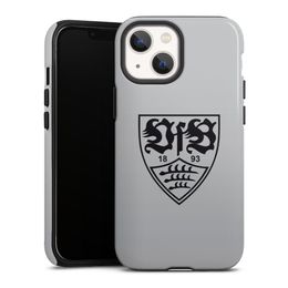 DeinDesign iPhone 13 Mini Handy Panzer Handyh&uuml;lle robuste Outdoor H&uuml;lle Schutzh&uuml;lle gl&auml;nzend Logo Official Licensed Product Vfb Stuttgart Tough Case
