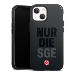 DeinDesign iPhone 13 Mini Handy Panzer Handyh&uuml;lle robuste Outdoor H&uuml;lle Schutzh&uuml;lle gl&auml;nzend Eintracht Frankfurt Sge Official Licensed Product Tough Case