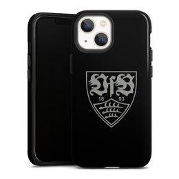 DeinDesign iPhone 13 Mini Handy Panzer Handyh&uuml;lle robuste Outdoor H&uuml;lle Schutzh&uuml;lle gl&auml;nzend Official Licensed Product Vfb Stuttgart Logo Tough Case