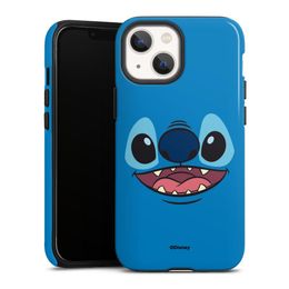 DeinDesign iPhone 13 Mini Handy Panzer Handyh&uuml;lle robuste Outdoor H&uuml;lle Schutzh&uuml;lle gl&auml;nzend Official Licensed Product Disney Lilo & Stitch Tough Case