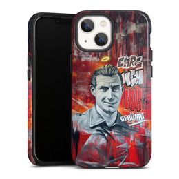 DeinDesign iPhone 13 Mini Handy Panzer Handyh&uuml;lle robuste Outdoor H&uuml;lle Schutzh&uuml;lle gl&auml;nzend 1. Fc Kaiserslautern 1. Fck Fritz Walter Tough Case