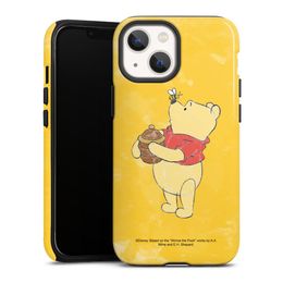 DeinDesign iPhone 13 Mini Handy Panzer Handyh&uuml;lle robuste Outdoor H&uuml;lle Schutzh&uuml;lle gl&auml;nzend Disney Winnie The Pooh Official Licensed Product Tough Case