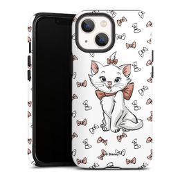 DeinDesign iPhone 13 Mini Handy Panzer Handyh&uuml;lle robuste Outdoor H&uuml;lle Schutzh&uuml;lle gl&auml;nzend Cat Aristocats Mary Disney Tough Case