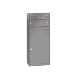 Renz Paketbriefkasten Qubo XL mit 2 Briefk&auml;sten & Sprechsieb