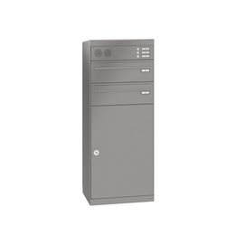 Renz Paketbriefkasten Qubo XL mit 2 Briefk&auml;sten & Sprechsieb
