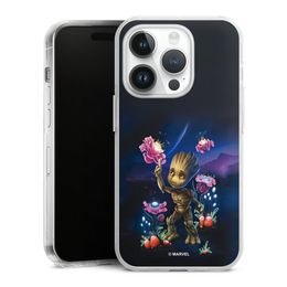 DeinDesign iPhone 14 Pro Handy Case Handyh&uuml;lle transparent H&uuml;lle Baby Groot Marvel Guardians Of The Galaxy Hard Case