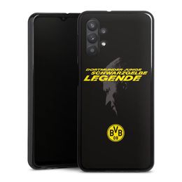 DeinDesign Galaxy A32 5G Handy Silikon H&uuml;lle Case schwarz Handyh&uuml;lle Borussia Dortmund Marco Reus Bvb