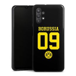 DeinDesign Galaxy A32 5G Handy Silikon H&uuml;lle Case schwarz Handyh&uuml;lle Jersey Borussia Dortmund Bvb