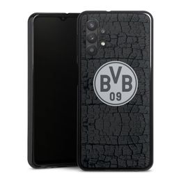 DeinDesign Galaxy A32 5G Handy Silikon H&uuml;lle Case schwarz Handyh&uuml;lle Borussia Dortmund Jersey Bvb