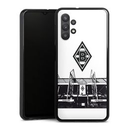 DeinDesign Galaxy A32 5G Handy Silikon H&uuml;lle Case schwarz Handyh&uuml;lle Borussia M&ouml;nchengladbach Die Fohlen Stadium