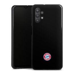 DeinDesign Galaxy A32 5G Handy Silikon H&uuml;lle Case schwarz Handyh&uuml;lle Fc Bayern M&uuml;nchen Fcb Logo