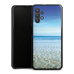 DeinDesign Galaxy A32 5G Handy Silikon H&uuml;lle Case schwarz Handyh&uuml;lle Sky Ocean Urlaub