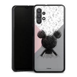 DeinDesign Galaxy A32 5G Handy Silikon H&uuml;lle Case schwarz Handyh&uuml;lle Marble Disney Mickey Mouse
