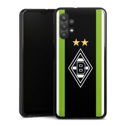 DeinDesign Galaxy A32 5G Handy Silikon H&uuml;lle Case schwarz Handyh&uuml;lle Logo Gladbach Borussia M&ouml;nchengladbach