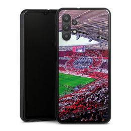 DeinDesign Galaxy A32 5G Handy Silikon H&uuml;lle Case schwarz Handyh&uuml;lle Stadium Fcb Fc Bayern M&uuml;nchen
