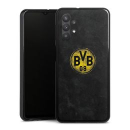 DeinDesign Galaxy A32 5G Handy Silikon H&uuml;lle Case schwarz Handyh&uuml;lle Borussia Dortmund Bvb Merchandise