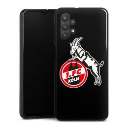 DeinDesign Galaxy A32 5G Handy Silikon H&uuml;lle Case schwarz Handyh&uuml;lle Transparent 1. Fc K&ouml;ln Logo